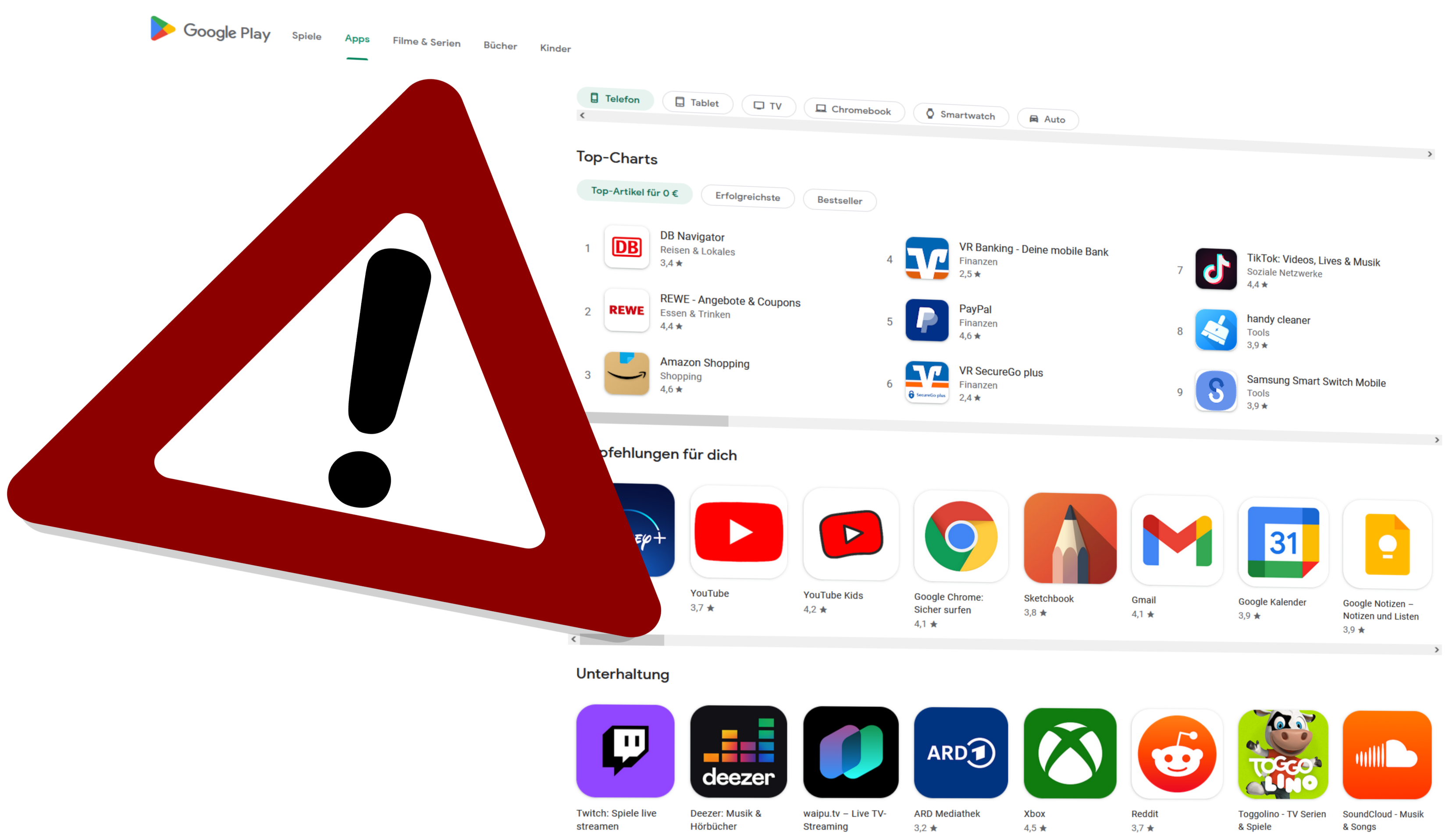 Schädliche Apps aus dem Google Play Store - 4its GmbH